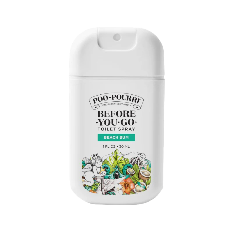 Poo~Pourri Before-You-Go Toilet Spray - Beach Bum Pocket Spray – Urban ...